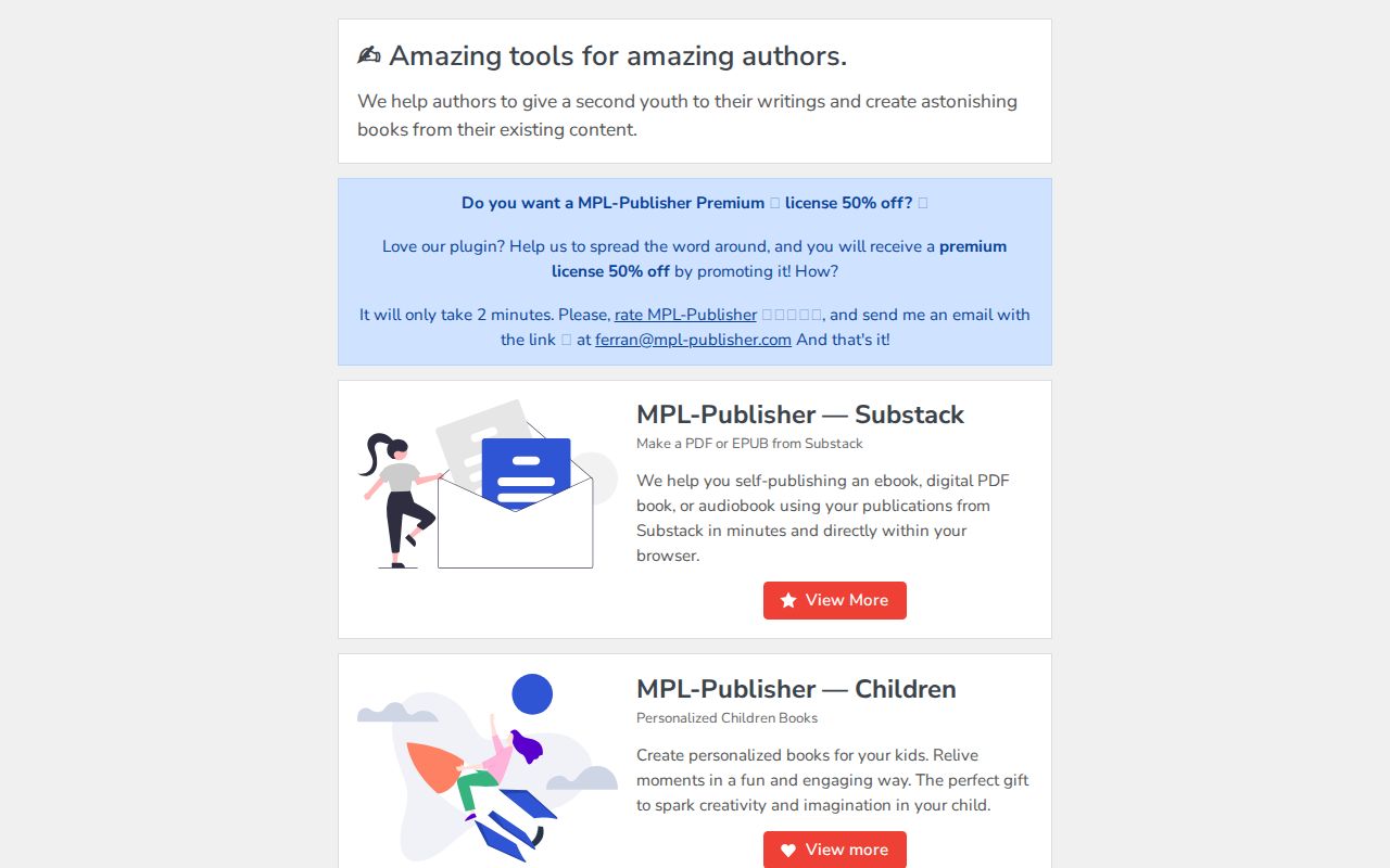 Marketplace Resources for Self-published Authors | MPL-Publisher
